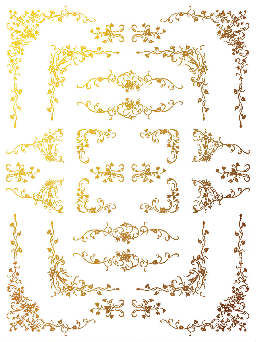 IOD Si Belle Gold Gilded Transfer – Cottle and Gunn