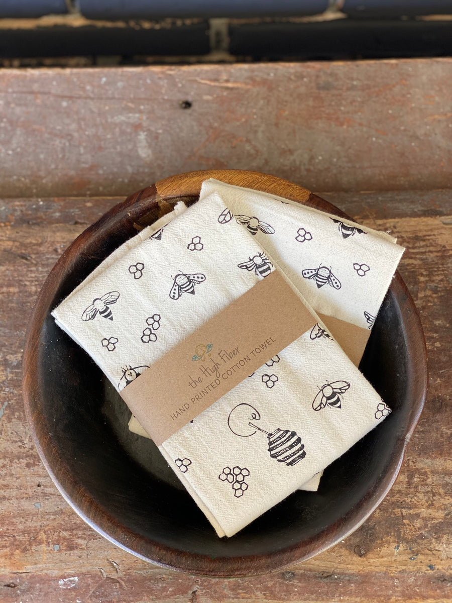 The High Fiber Bumble Bee Towel – Cottle and Gunn